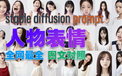 [图文对照]stable diffusion人物姿势提示词大全 | 草凡博客