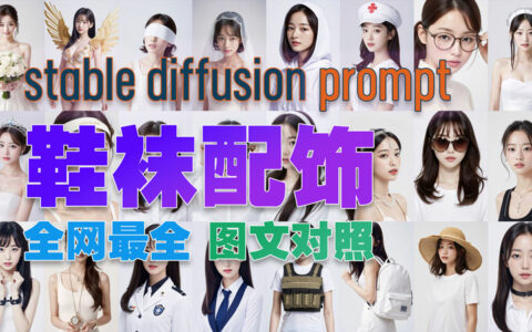 [图文对照]stable diffusion人物发型提示词大全 | 草凡博客