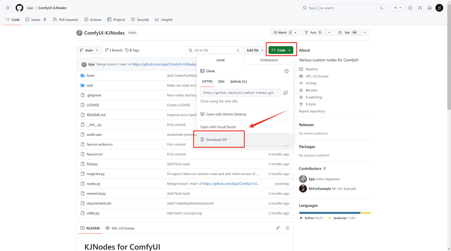 ComfyUI-KJNodes 一个可以让工作流中各节点无线连接的ComfyUI节点 - ComfyUI资源网