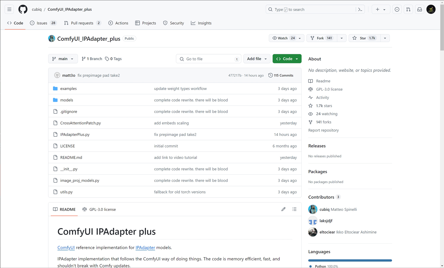 新版ComfyUI IPAdapter plus不再兼容旧版节点 | 草凡博客