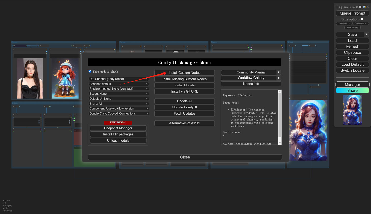新版ComfyUI IPAdapter plus不再兼容旧版节点 | 草凡博客